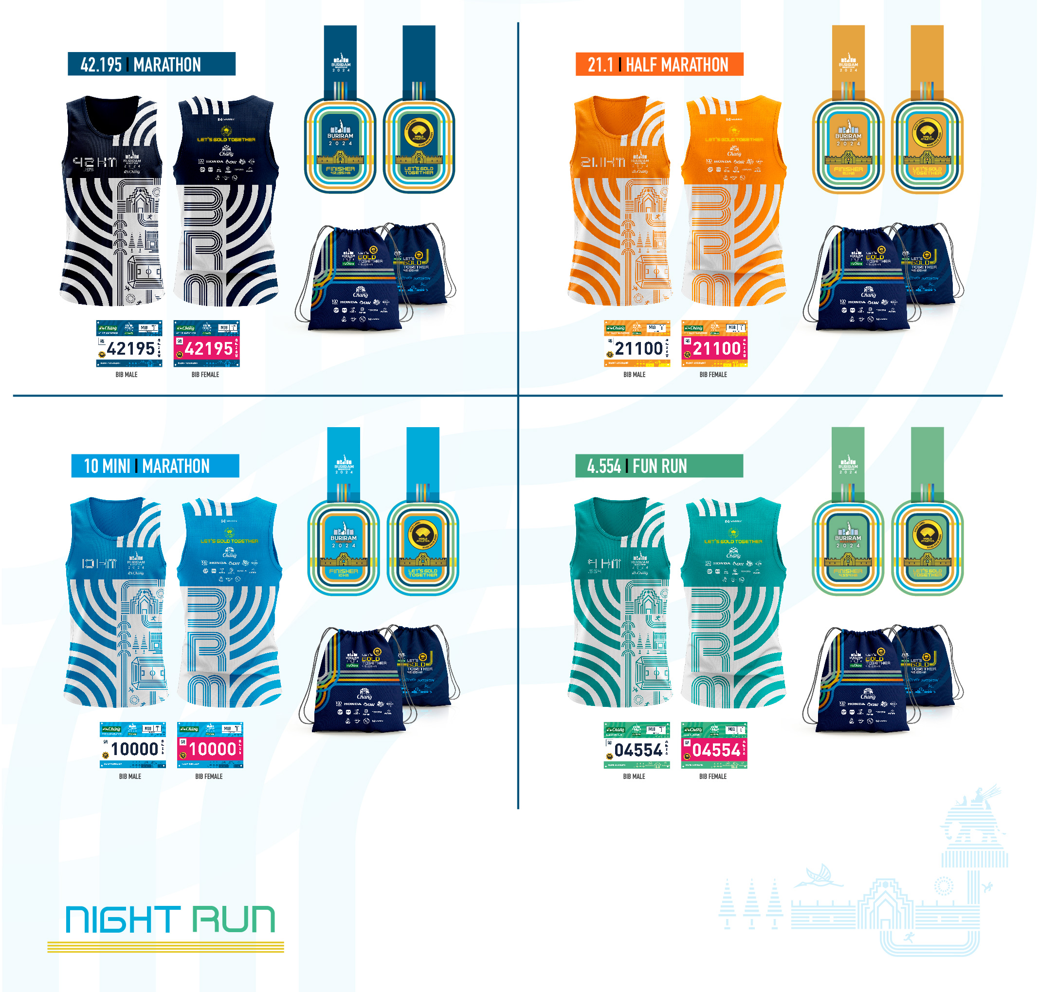 Race Kit - Buriram Marathon